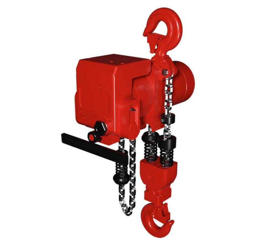 Red Rooster TCR-500 & TCR-1000/2 Pneumatic Chain Hoist | Lifting Gear ...