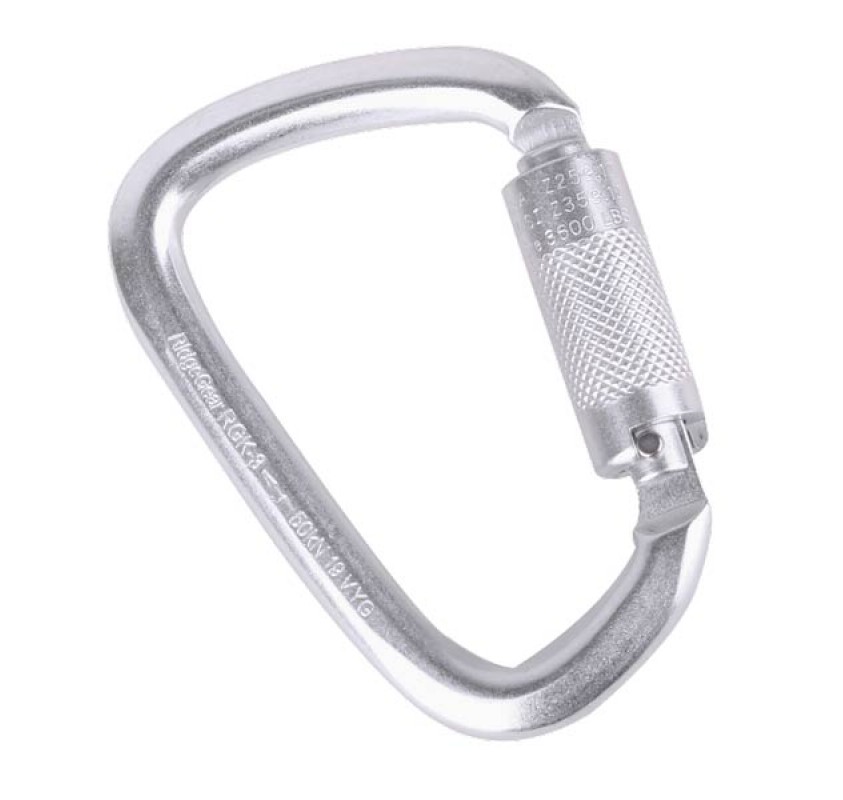 Ridgegear RGK3 Steel Twist Lock Karabiner | Lifting Gear Direct UK