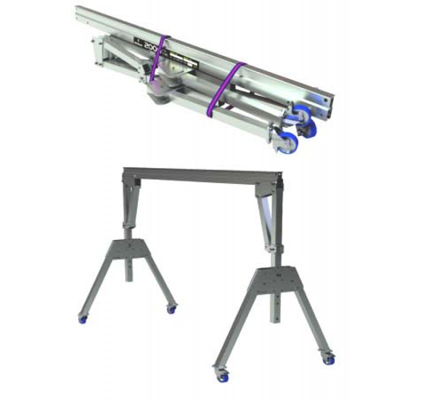 2000KG Aluminium Lifting Gantry | Mobile Gantry | LGD UK