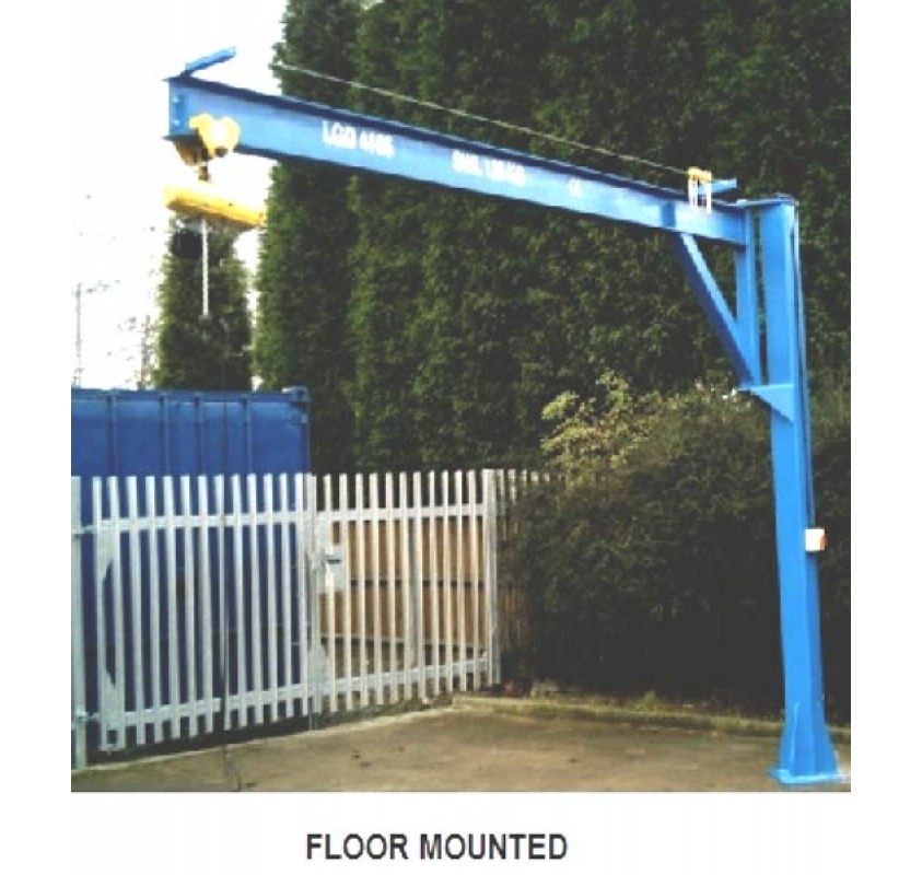 500KG Under Braced Swing Jib | Buy Jib Cranes | Lifting gear Direct