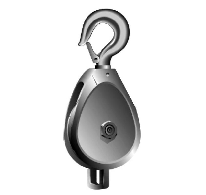 Single Sheave Block with Hook | Snatch Block | LGD UK