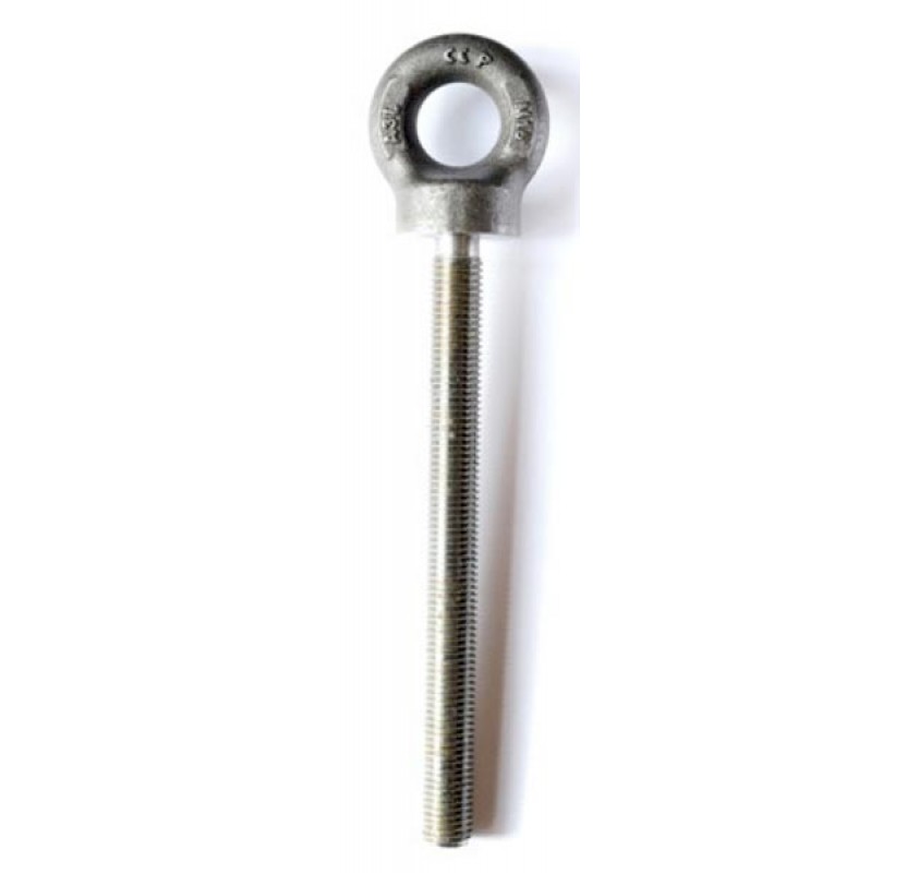 Long Shank Collared Eye Bolt Metric Thread | Lifting Gear Direct