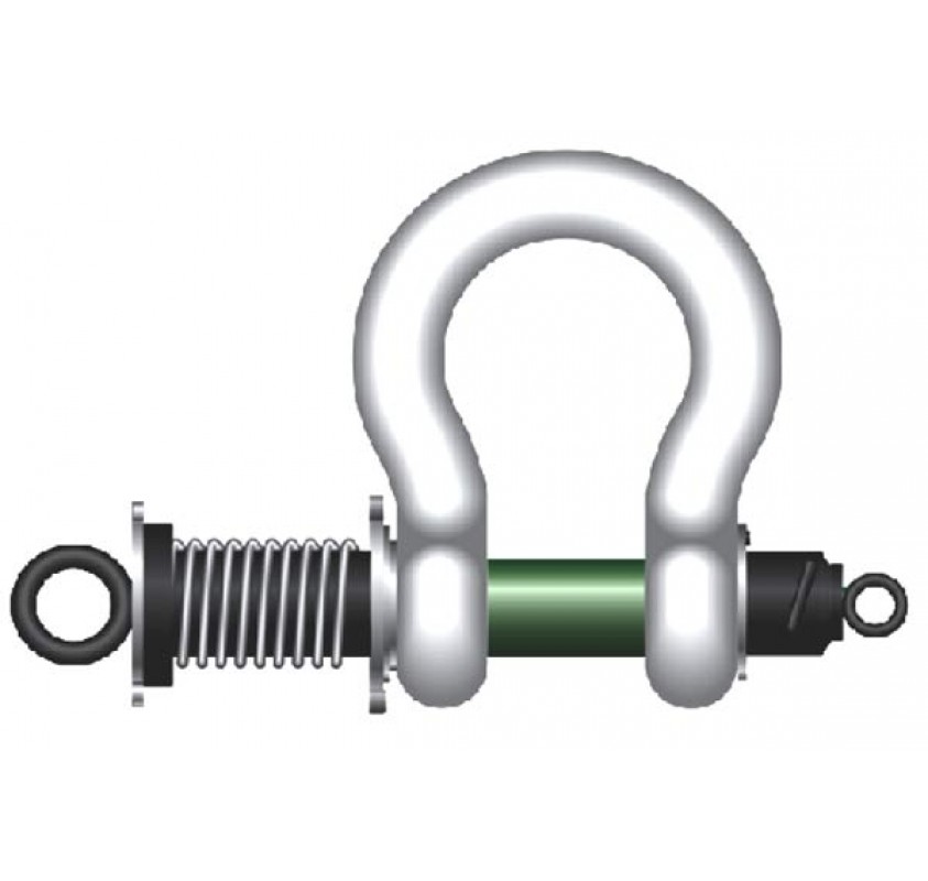 ROV Release Shackles | Green Pin ROV Shackles | ROV Shackles