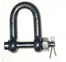 Stainless Steel Wide Jaw D Shackle | Wide Jaw Shackle
