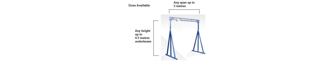 Lifting Gantry | Buy A Frame Lifting Gantry Online - Lifting Gear Direct