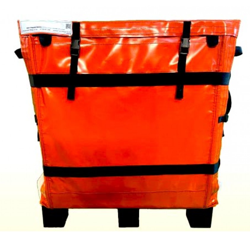 Lidded Box Type Lifting Bag with Pallet Feet Option - CLB | Lifting ...