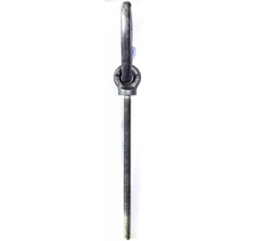 Long Shank Collared Eye Bolt with Reevable Egg Link - Metric Thread ...