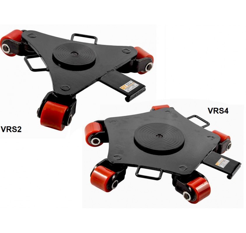 Viper 360 Machine Skates – VRS | Rotating Load Moving Skates