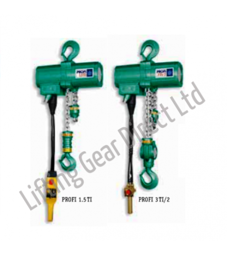 JDN Profi 1.5TI - 3TI/2 Air Hoists | Buy from Lifting Gear Direct