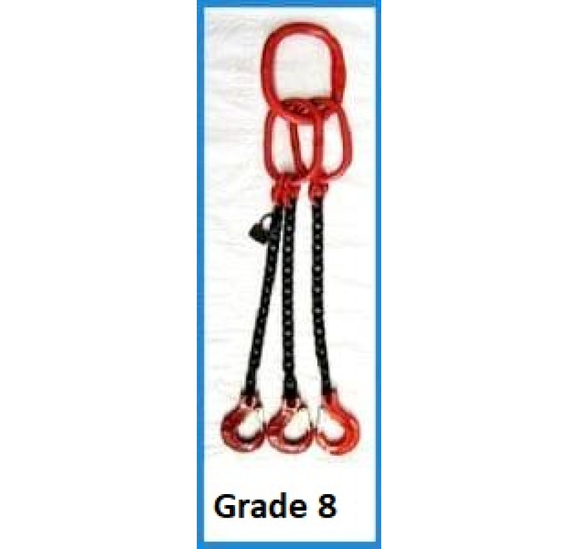 3 Leg Chain Sling Grade 8 | Buy Chain Slings | Lifting Gear Direct