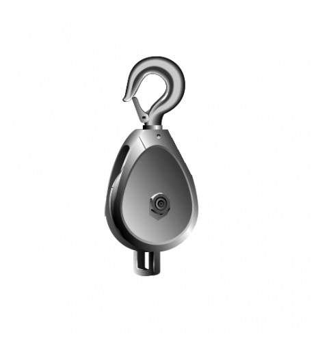 Single Sheave Block with Hook | Snatch Block | LGD UK