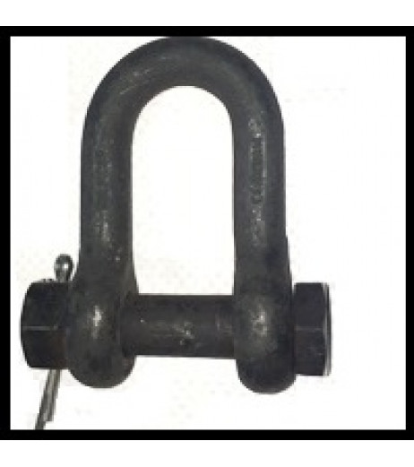 BS Small D Shackle with Safety Bolt | Dee Shackles | Lifting Gear Direct
