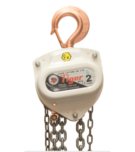 Tiger Spark Resistant Chain Block | Buy Hoisting Equipment online