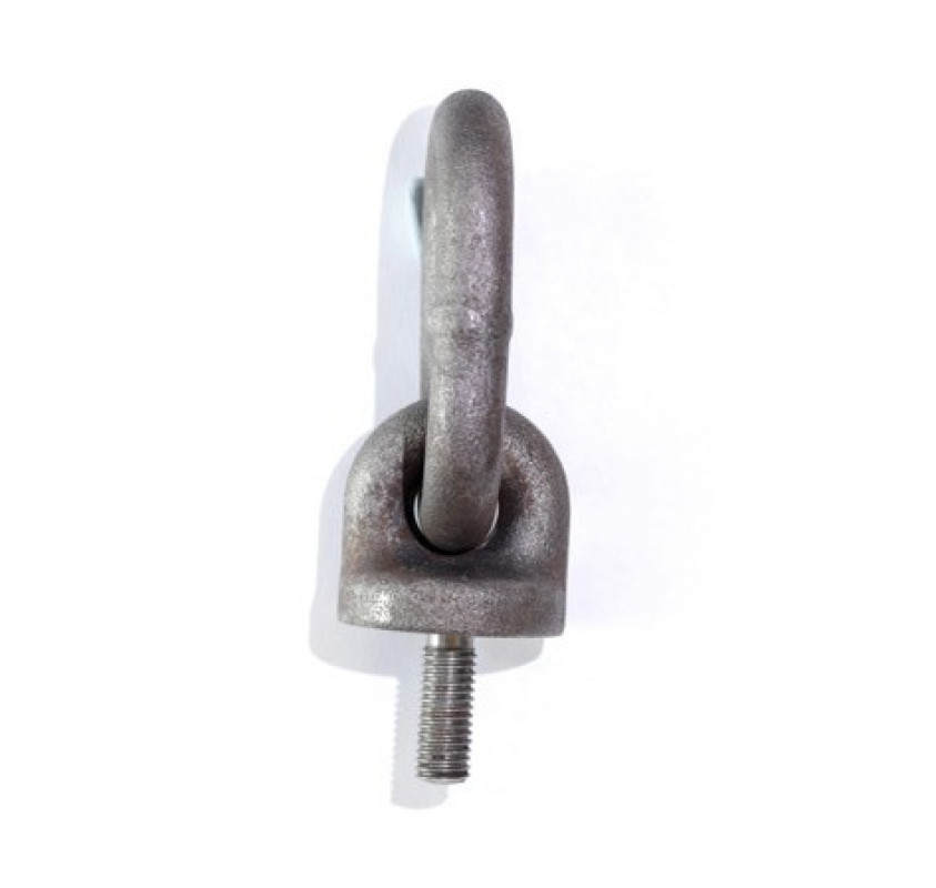 Collared Eye Bolt with Oval Link - Metric Thread | Lifting Gear Direct