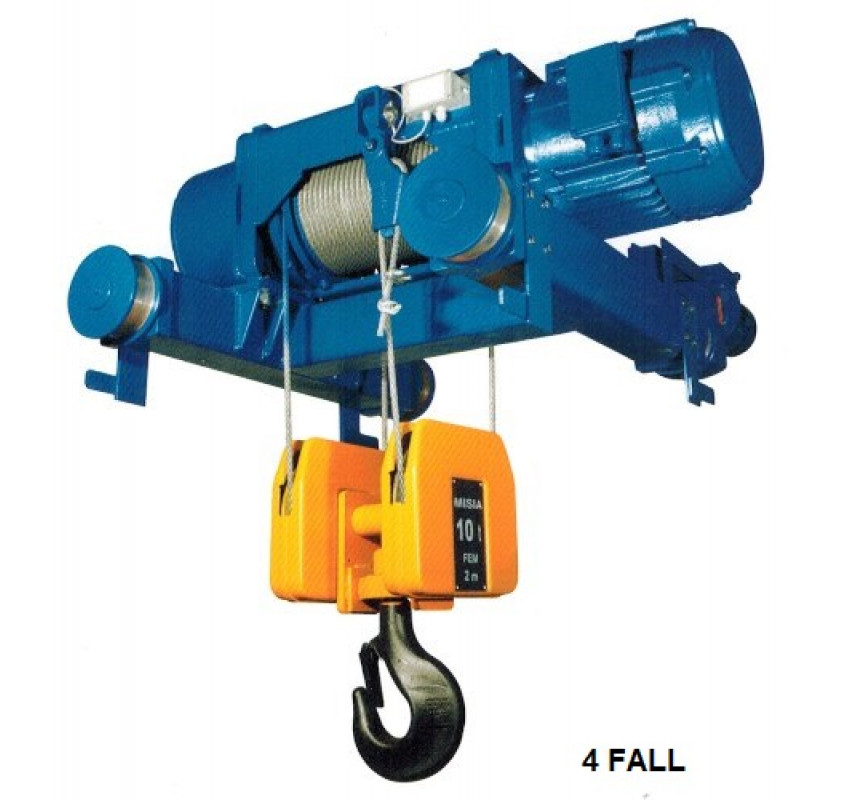 Wire Rope Crab Hoist - Misia XM | Lifting Gear direct | Hoisting Equipment