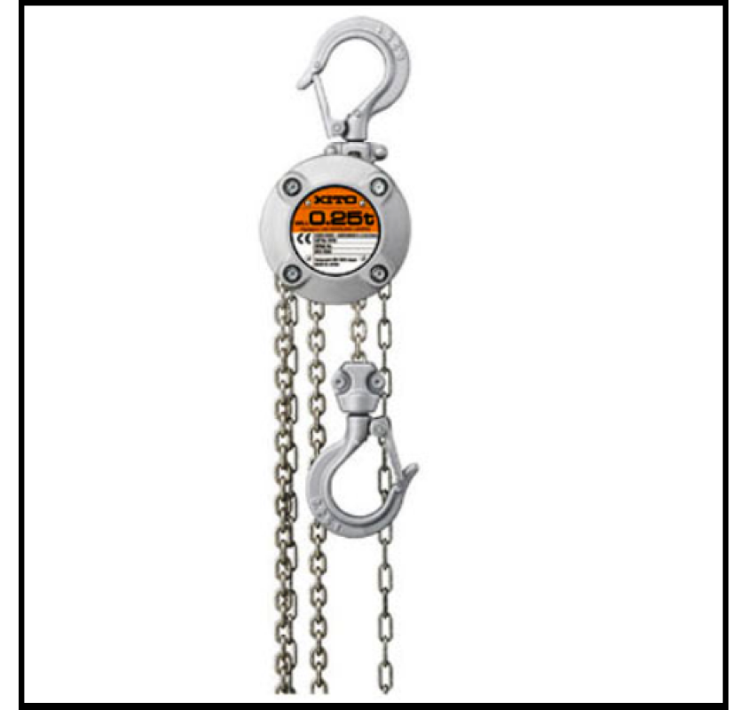 Kito CX Block and Tackle | Kito CX Chain Block | Lifting Gear Direct