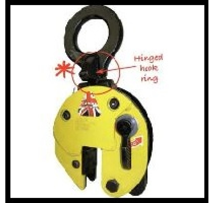 Camlok CY Plate Clamp (Hinged) | But Camlok Clamps | Lifting Gear Direct