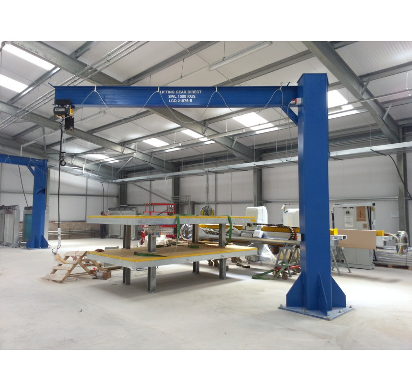 1000kg Under Braced Swing Jib | Jib Crane | LGD UK