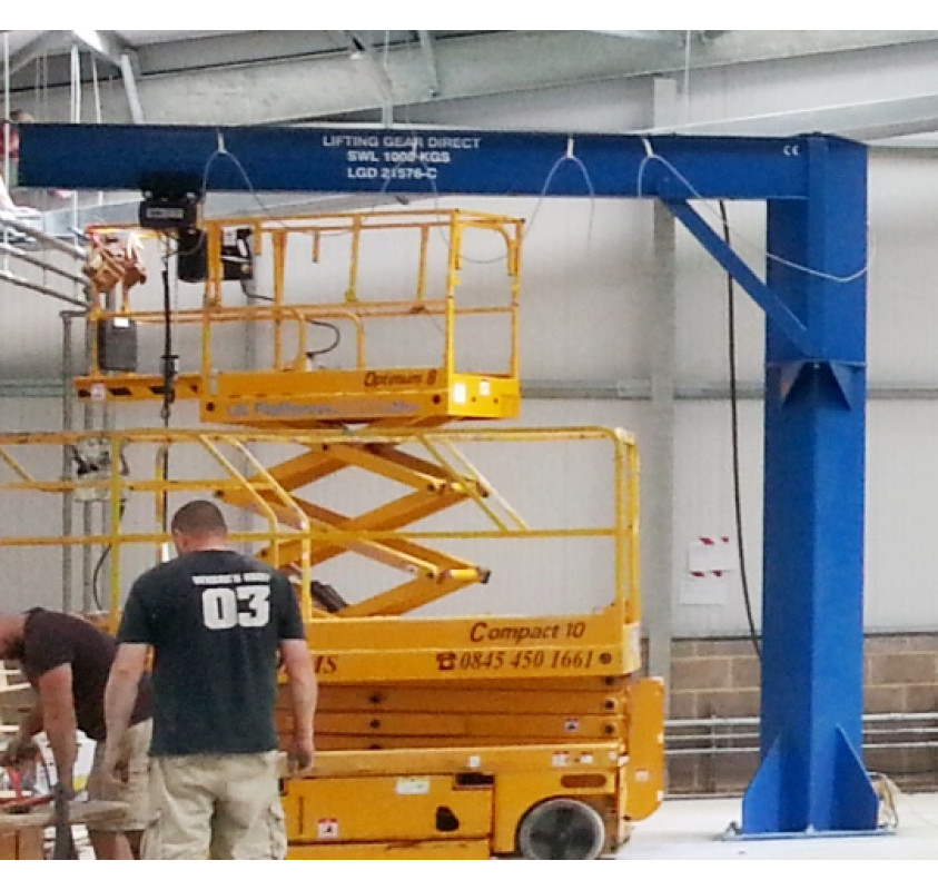 1000kg Under Braced Swing Jib | Jib Crane | LGD UK