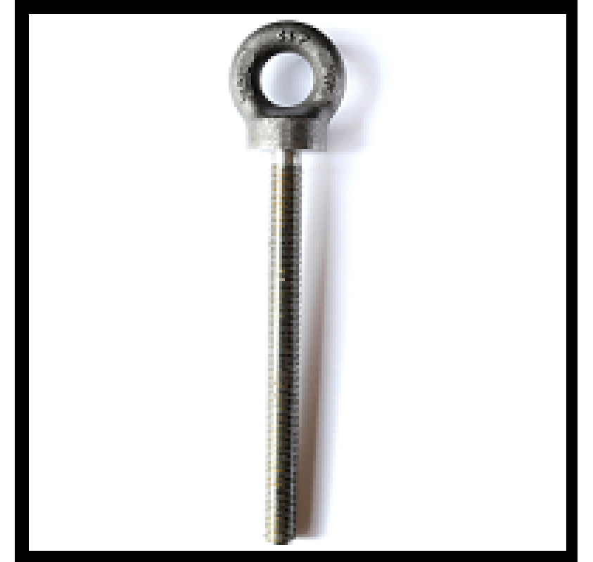 Long Shank Collared Eye Bolt Metric Thread | Lifting Gear Direct