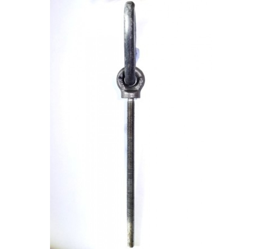Long Shank Collared Eye Bolt with Reevable Egg Link - Metric Thread ...