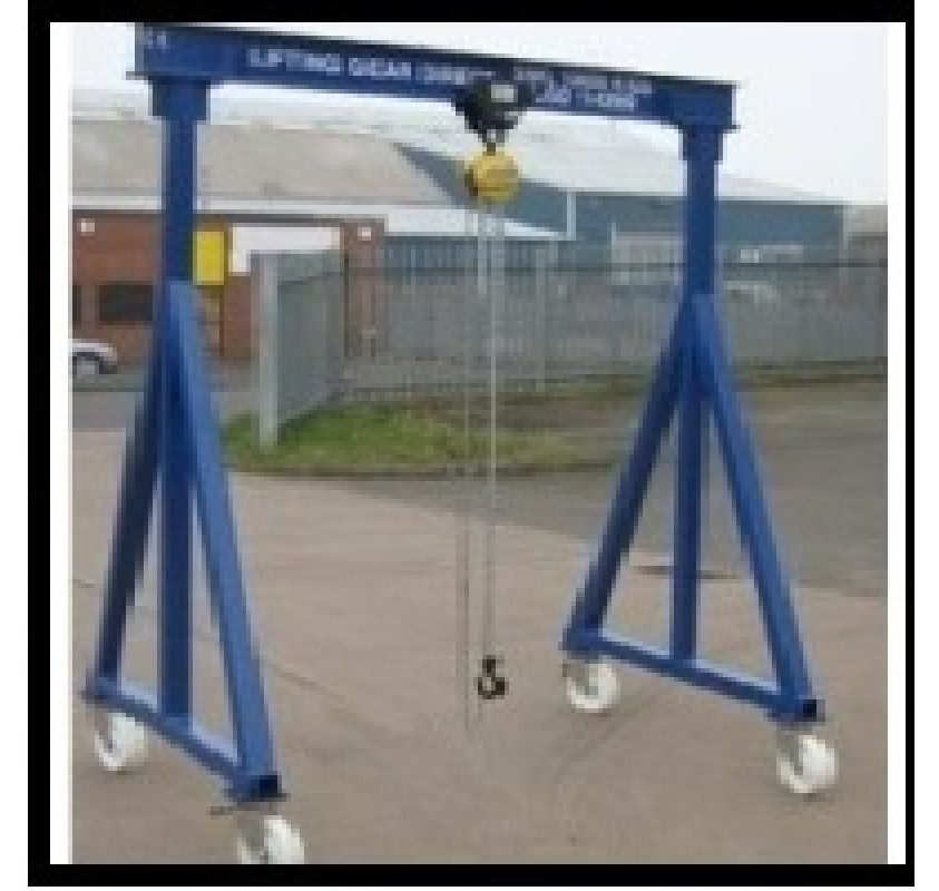 1000KG Mobile Gantry Crane | Mobile Gantry | Lifting Gear Direct