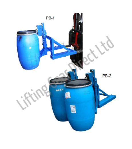 Mauser Forklift drum grab | Forklift Mounted Drum Handling