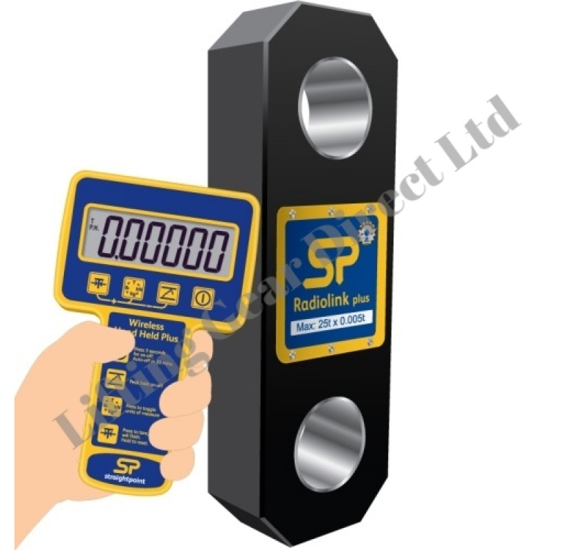 Radiolink Plus Wireless Dynamometer Load Cell Straightpoint | Lifting ...