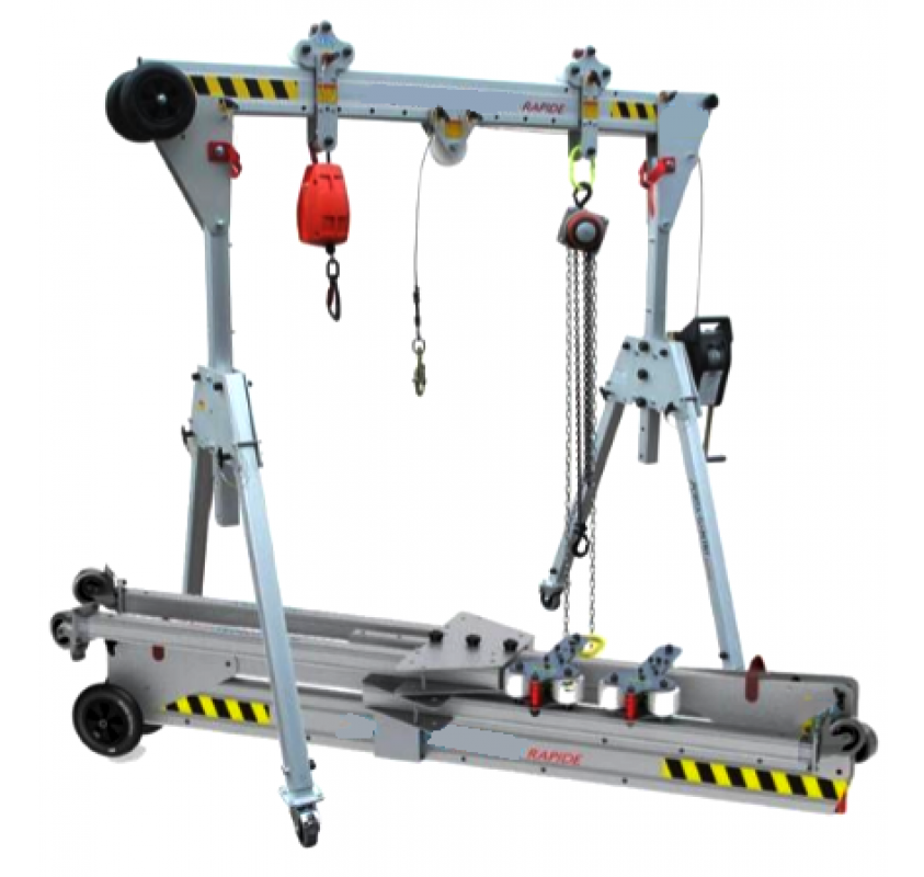 Rapide Aluminium Lifting Gantry | Latest Lightweight Mobile Gantry ...