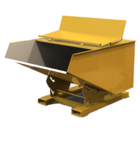 Lidded Tipping Skip Contact RFS-L | Buy Tipping Skips | Lifting Gear Direct