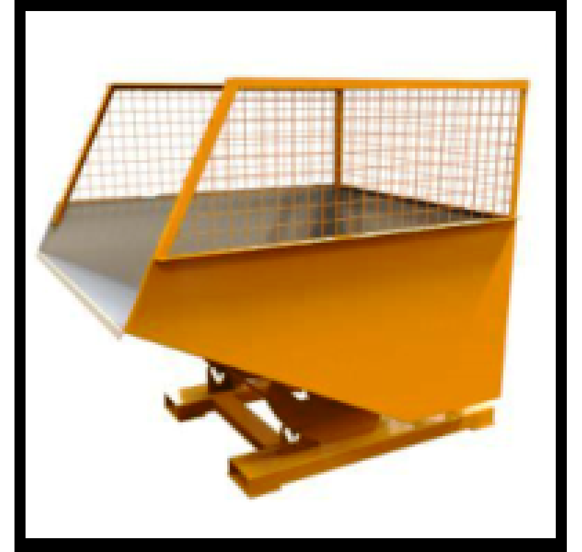 Extended Tipping Skip Contact RFS-LP | Forklift Attachments | LGD