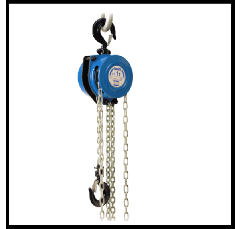 Tractel Tralift Block and Tackle | Manual Chain Hoist | Lifting Gear Direct