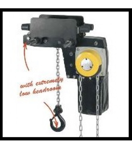 Yale YLLHP/G Low Headroom Chain Block with Trolley | Buy Chain Hoists ...