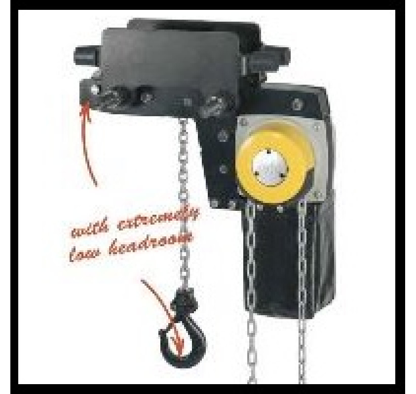 Yale YLLHP/G Low Headroom Chain Block with Trolley | Buy Chain Hoists ...
