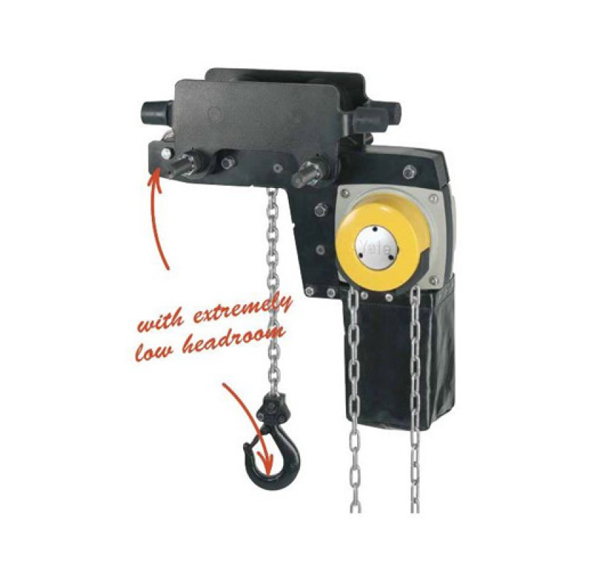 Yale YLLHP/G Low Headroom Chain Block with Trolley | Buy Chain Hoists ...