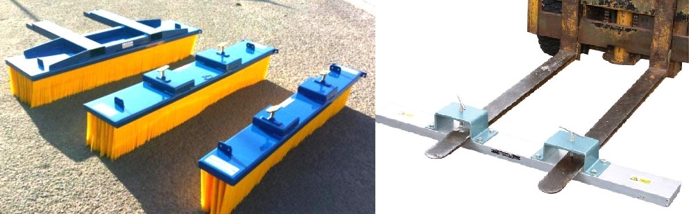 Forklift Brush and Sweeper Attachments - Lifting Gear Direct