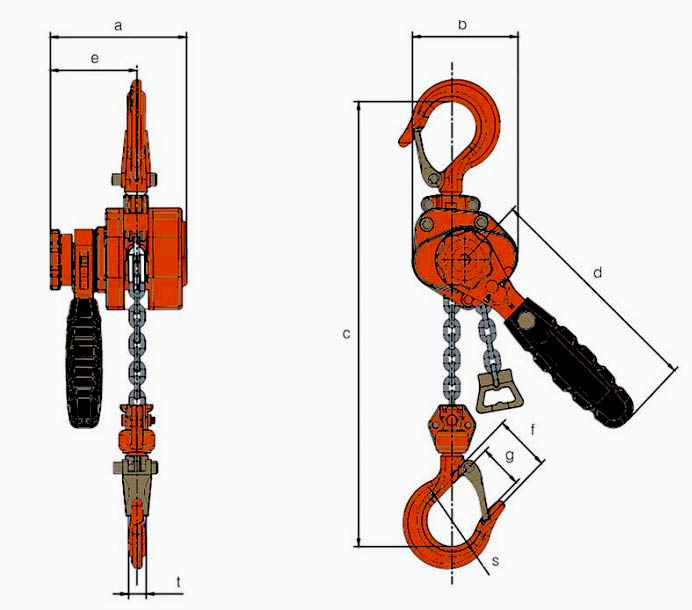 L4 Compact Lever Hoist | Compact Lifting Hoist | Lifting Gear Direct