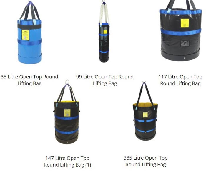 Pafbag Round Open Top Lifting Bags | Buy Round Lifting Bags | Lifting ...