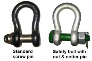 Bow Shackle | Lifting Shackles | Lifting Gear Direct